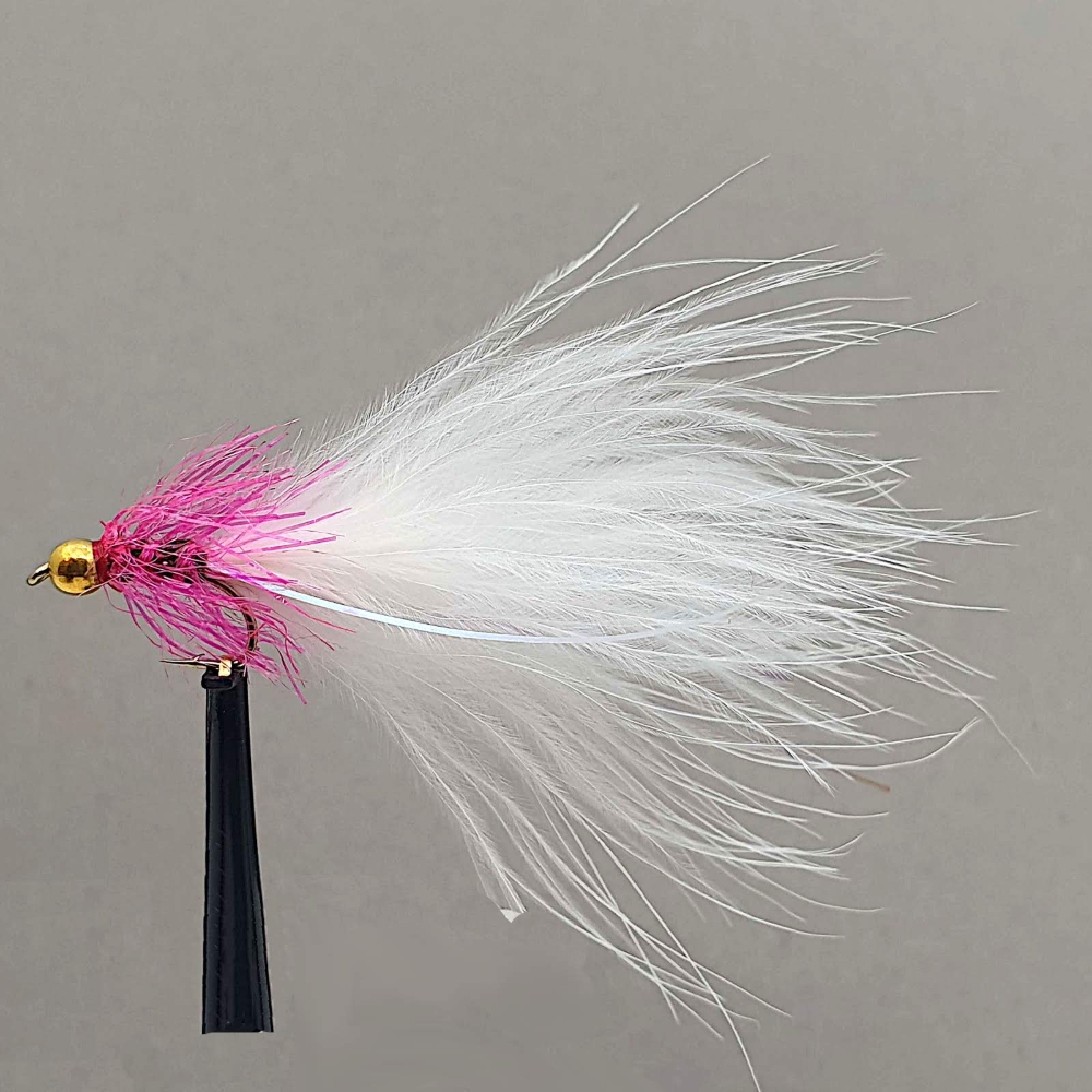Crystal Tadpole Pink Weighted Lures Trout Fly (12 Pack) - Dennett ...